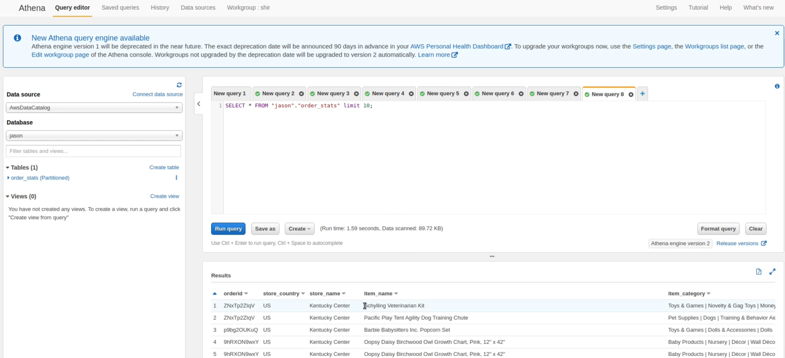 Using Upsolver To Flatten Json Arrays Into Athena Tables